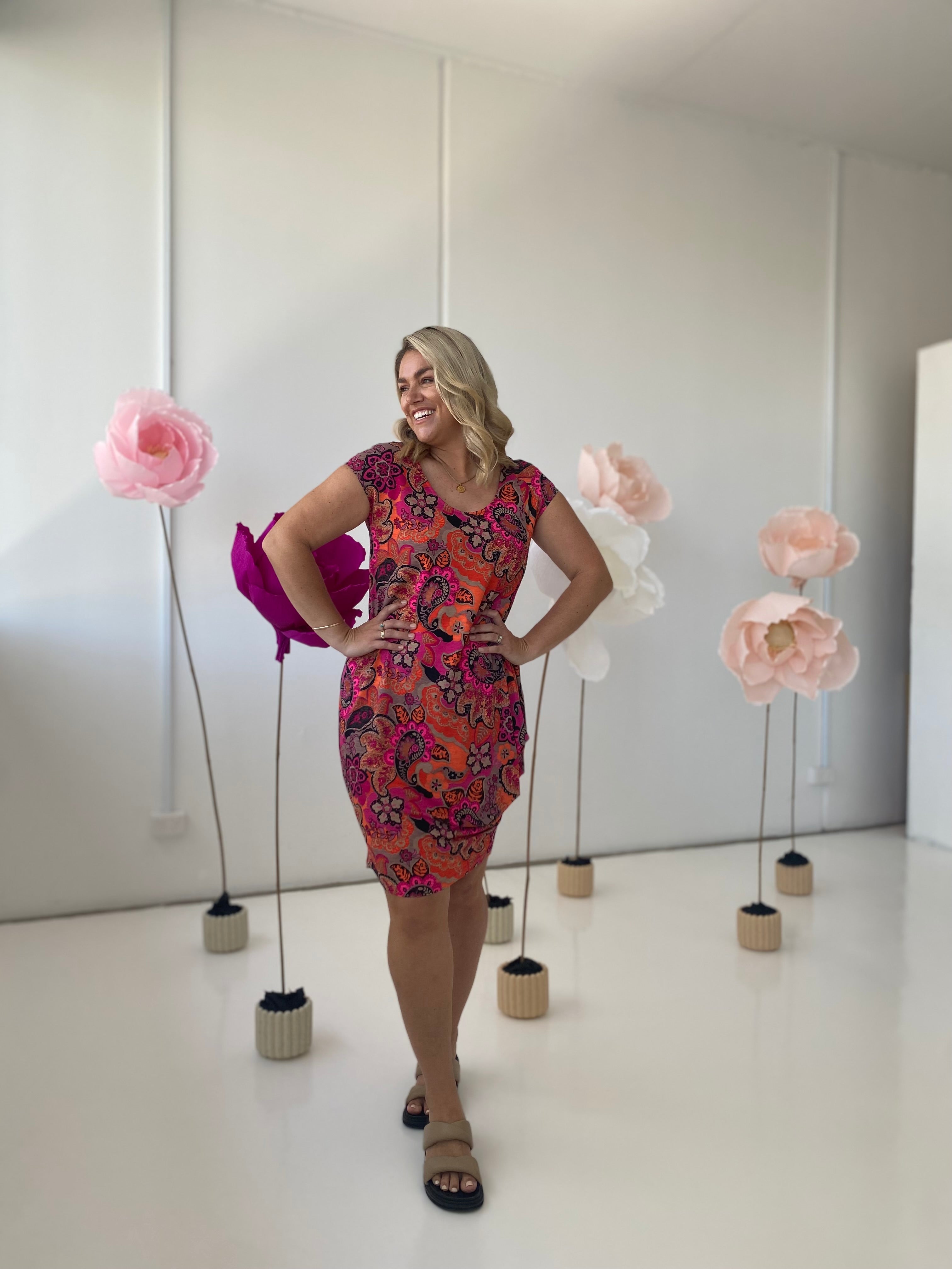 ILLIUM CAP SLEEVE DRESS – Bay Road Clothes